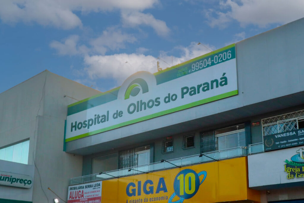 Unidades - Hospital de Olhos do Paraná - Referência em Oftalmologia em Curitiba